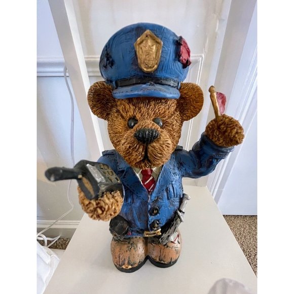 Unbranded | Art | Bear Police Officer Policeman Sergeant Coin Slot ...